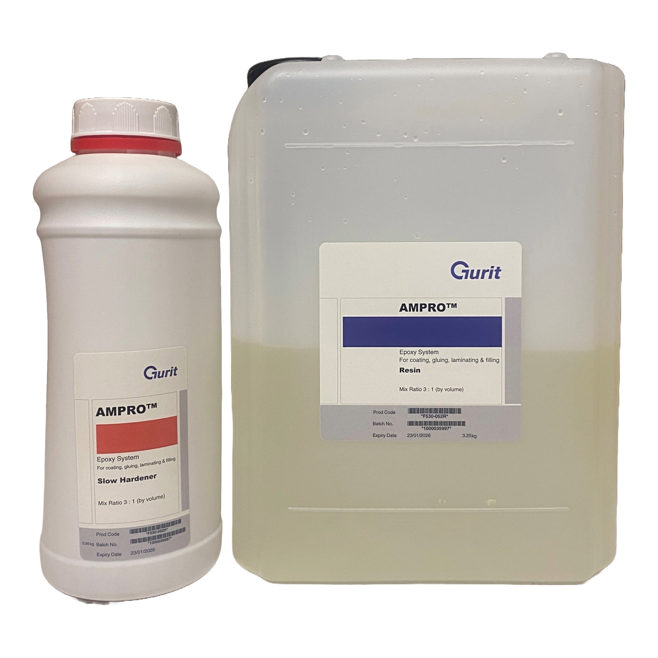 AMPRO™ yleis- ja puuepoksi - nopea - 4,2 kg - Veneelle